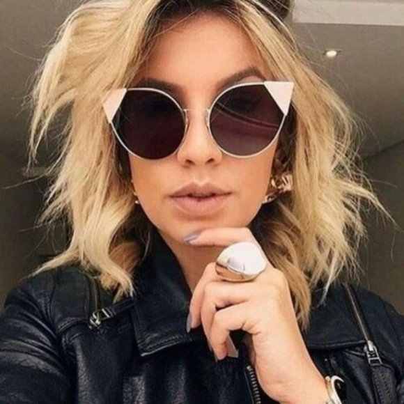 Fendi | Accessories | Fendi Cats Eye Lei Sunglasses Ff 90s Palladium ...